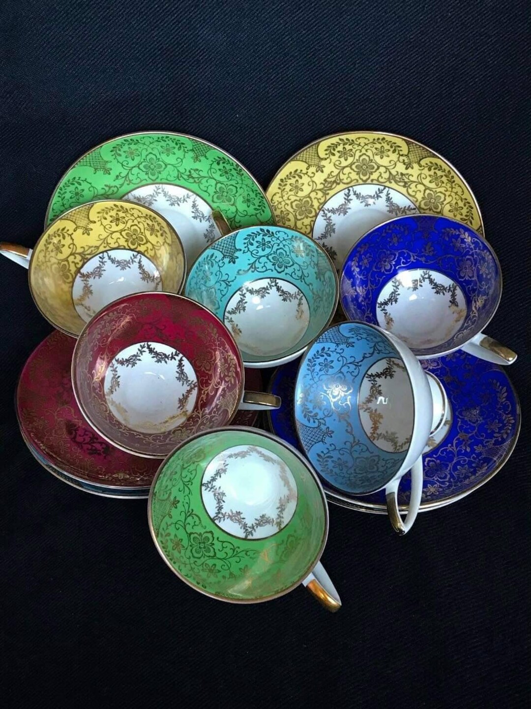 Alka Signed Antique Coffee Cup and Saucer Made in Germany - Etsy