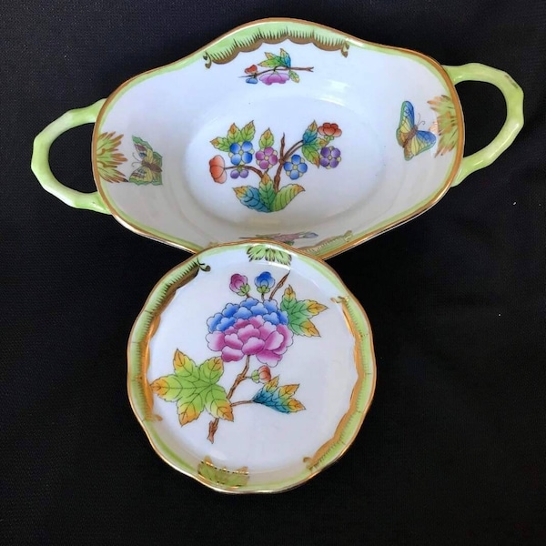 Antique Herend Queen Victoria - Etsy