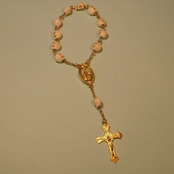 Skull Rosary - Etsy