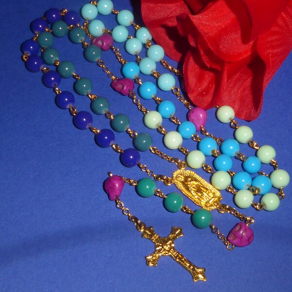 Skull Rosary - Etsy