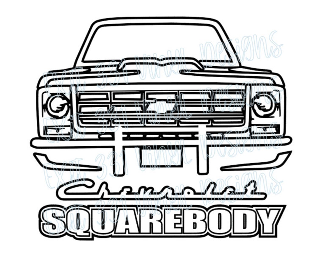 Digital ONLY* Chevrolet Squarebody - Etsy