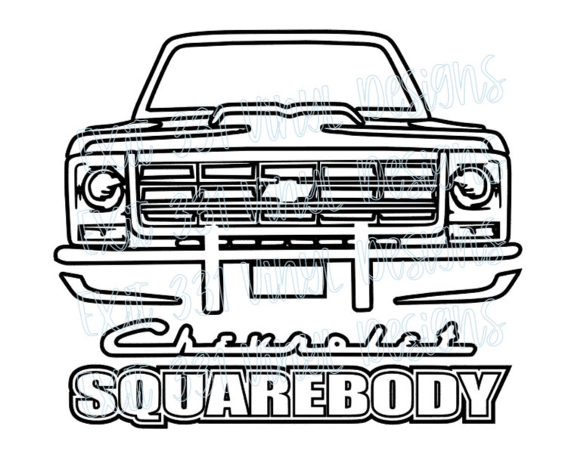 Digital ONLY* Chevrolet Squarebody - Etsy