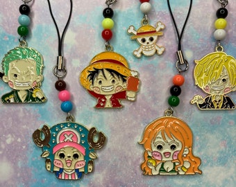 One Piece Inspired Phone Charms - Etsy