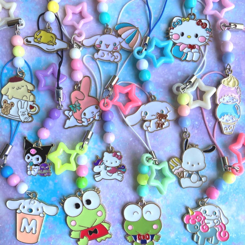 Kawaii Phone Charm - Etsy