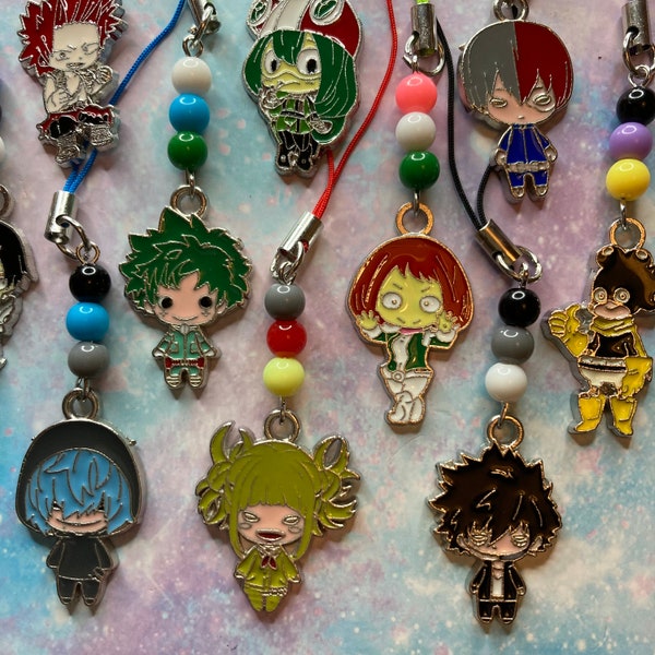 My Hero Academia Keychain - Etsy
