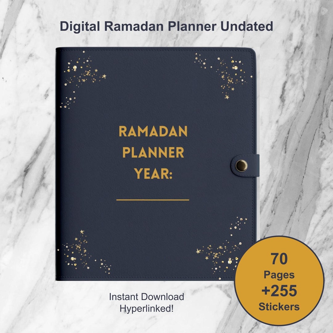 Comprehensive Digital Ramadan Planner Organize, Reflect, and Celebrate ...