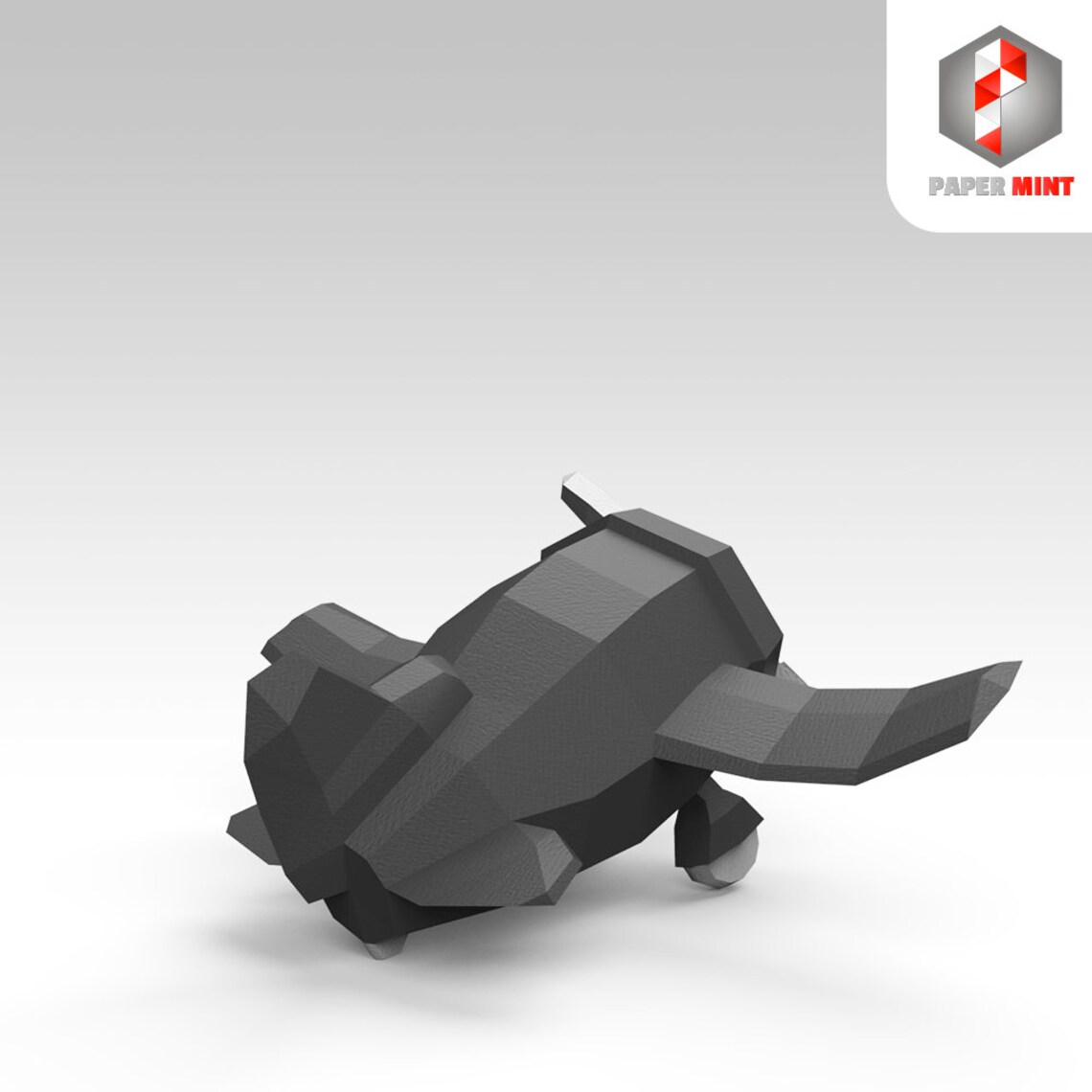 Printable DIY Papercraft Big Plane Model 3D Paper Model DIY Low Poly ...