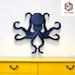 DIY Papercraft Printable Octopus 3D Large Paper Model DIY Low Poly Art ...