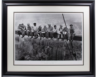 Lunch Atop a Skyscraper Framed - Etsy