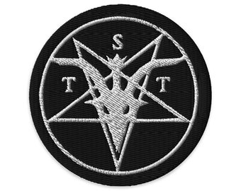 Satanic Temple Logo - Etsy