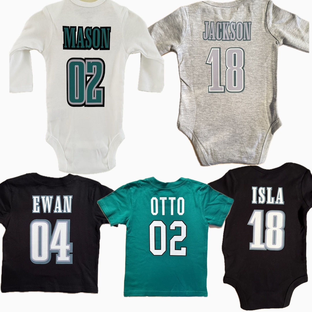 Philly Football Team Kids Jersey Baby Philadelphia Football Bodysuit ...