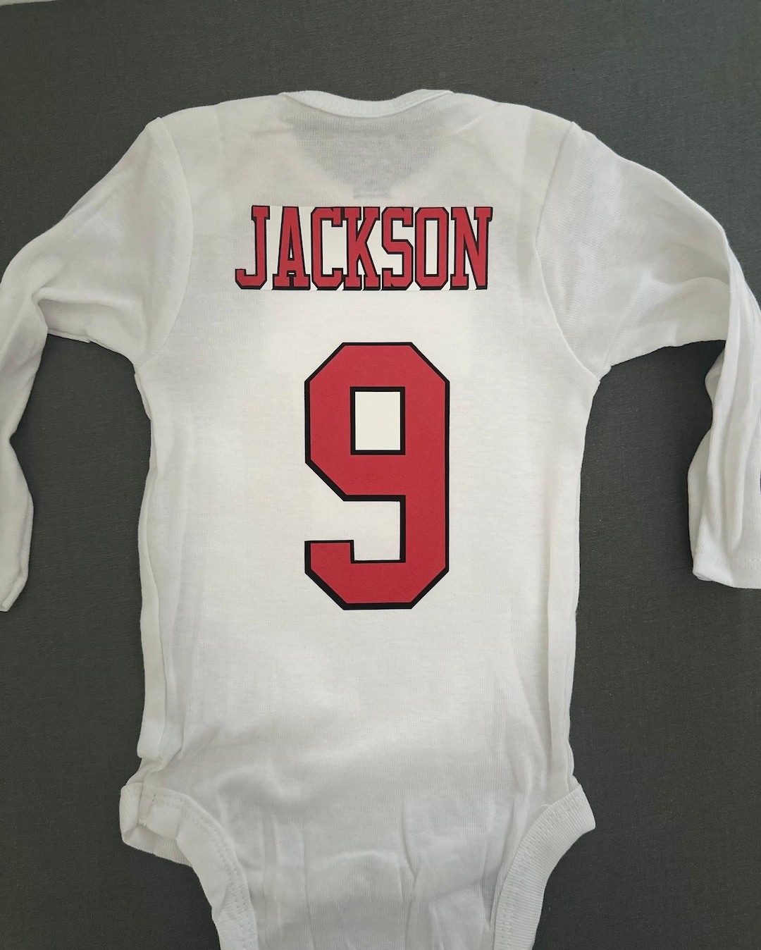 Infant Texas Football Team Bodysuit Custom Football Sport Jersey Romper ...