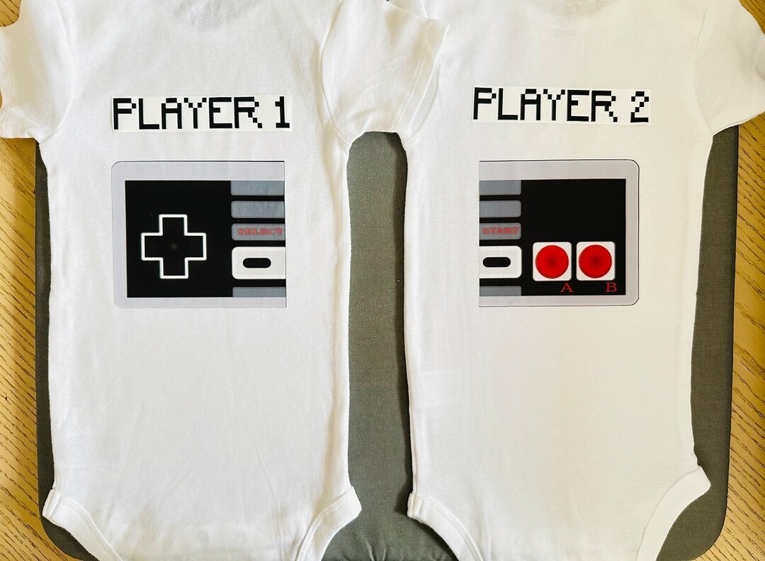 Retro Video Game Controller Twins Shirt, Classic 80s Console Controller ...