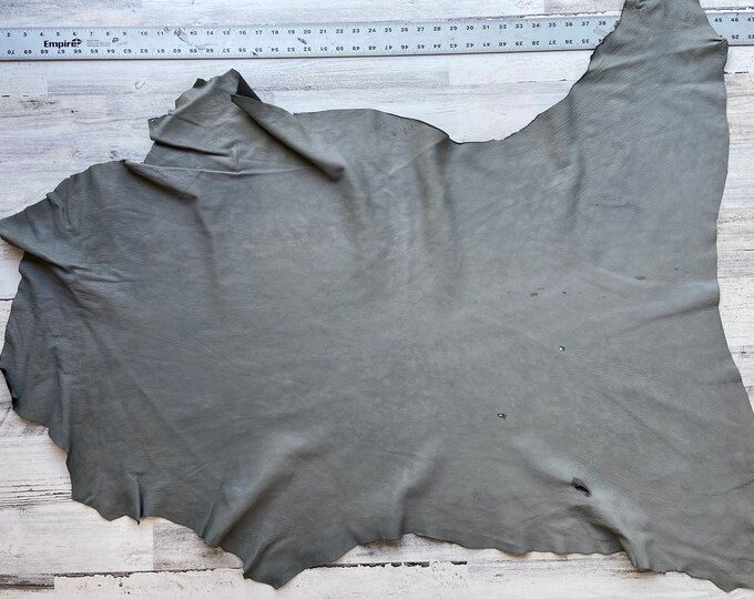 Deerskin Leather, 9.3 Sqft, Deer Hide, Craft Grade Hide, 2-3 Oz, Deer ...