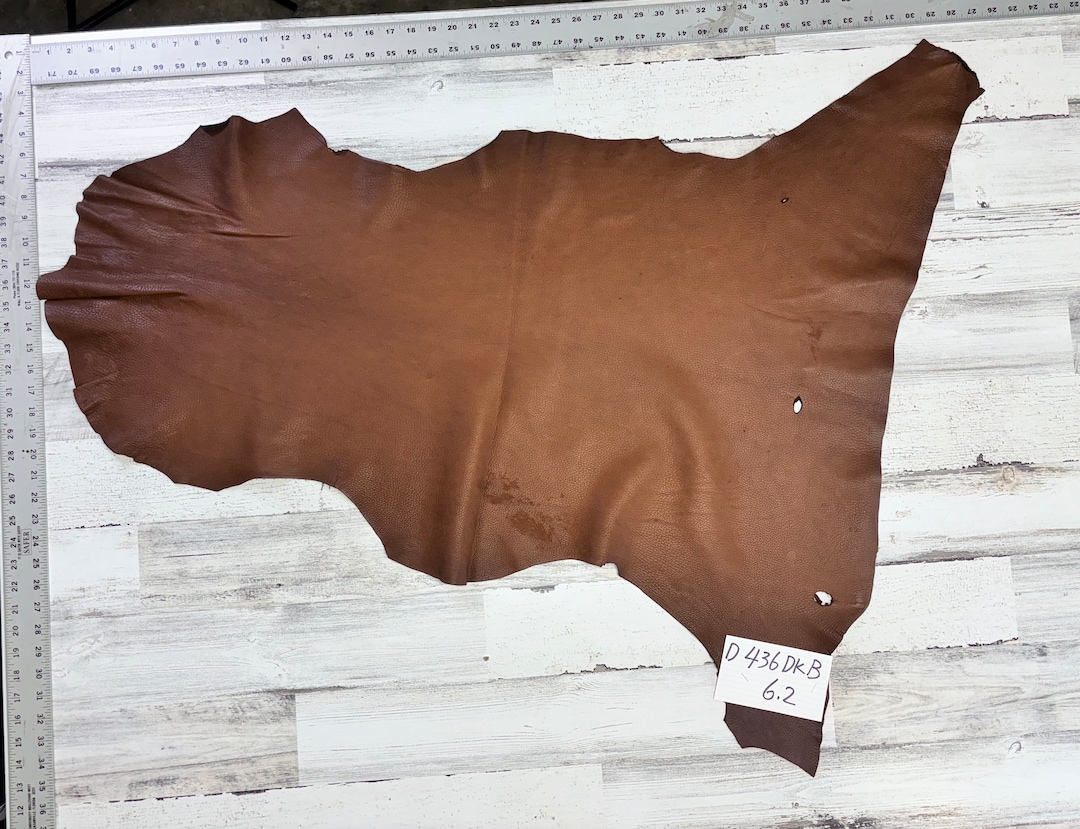Deerskin, 6.2 Sqft, Deer Hide, Craft Grade Hide, 2-3 OZ, Deer Buckskin ...