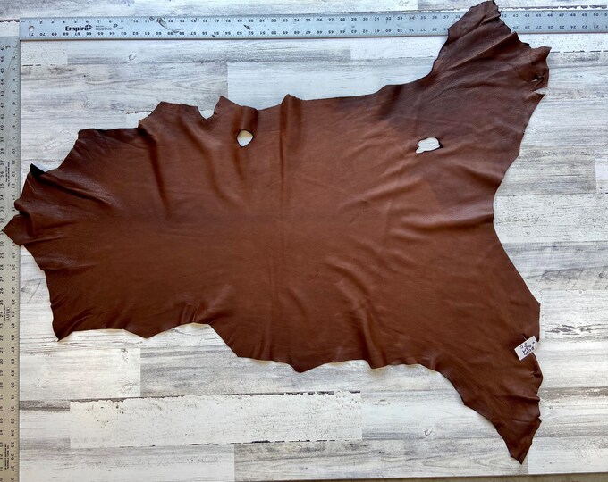 Deerskin Leather, 8.0 Sqft, Deer Hide, Craft Grade Hide, 2-3 Oz, Deer ...