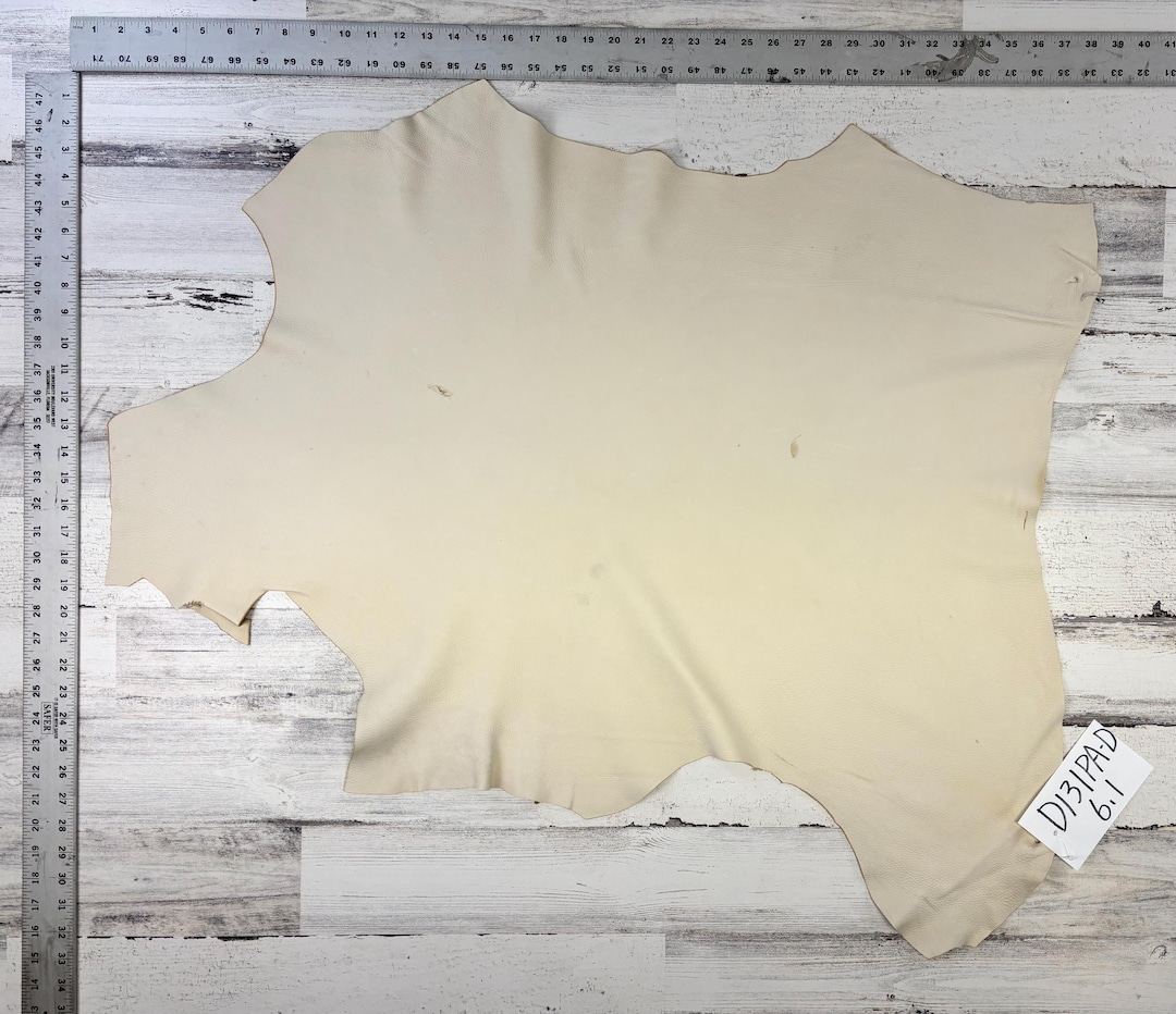 Deerskin, 6.1 Sqft, Palomino, 2.5-3.0 Oz, Beautiful Hides, Leather ...
