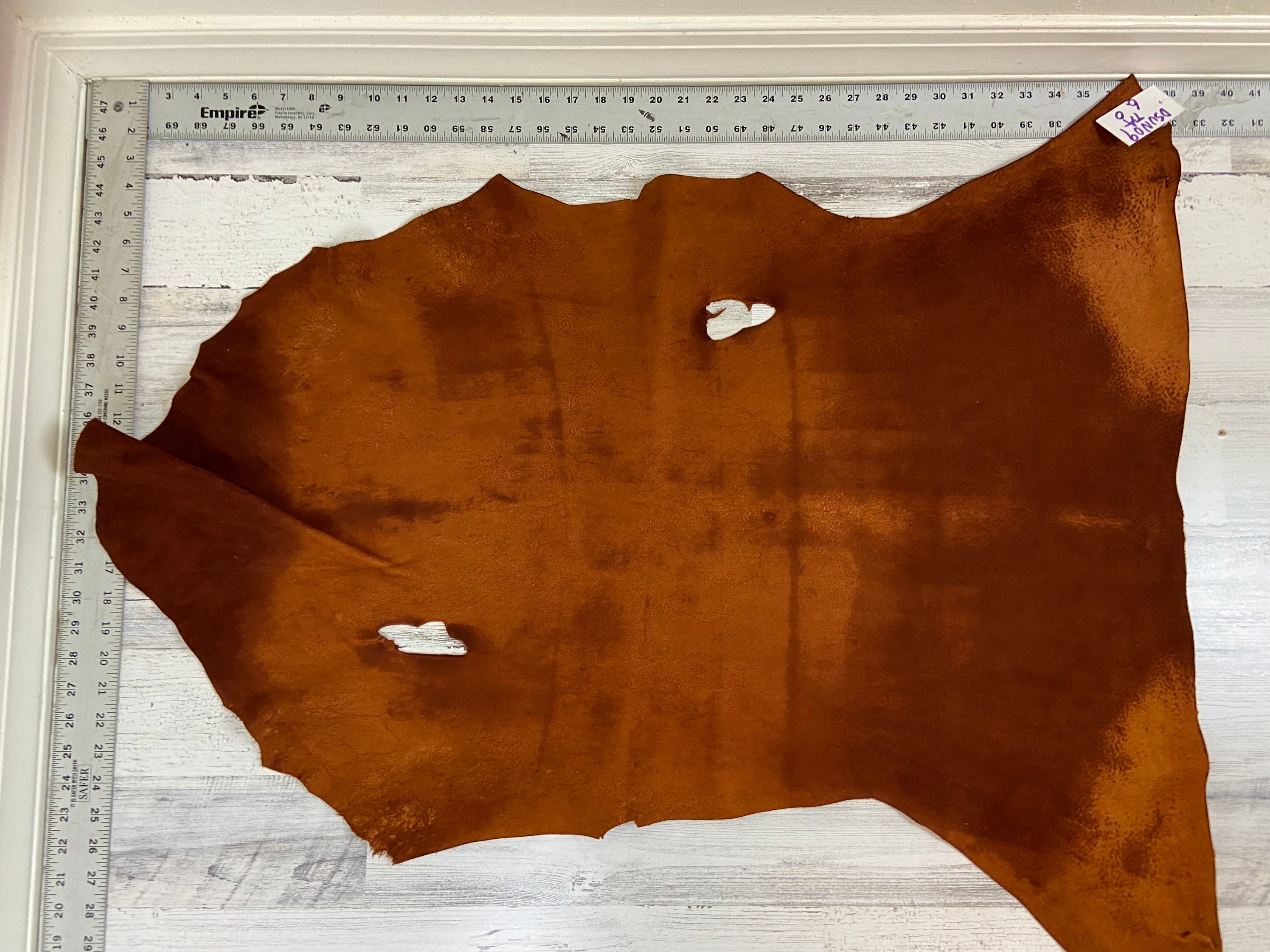 Deerskin 6.0 Sqft Deer Hide Craft Grade Hide 3-4 Oz Deer - Etsy