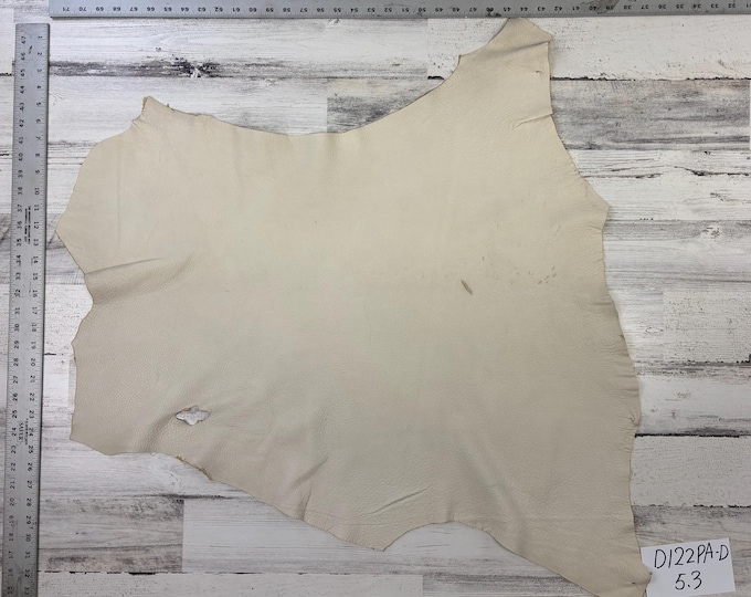 Deerskin, 5.3 Sqft, Palomino, 2.5-3.0 Oz, Beautiful Hides, Leather ...