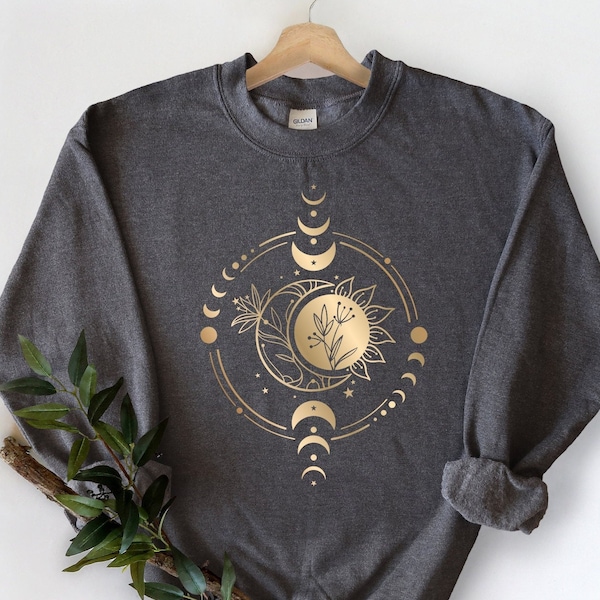 Moon Sweatshirt - Etsy