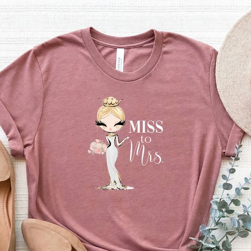 Miss to Mrs Shirt - Etsy