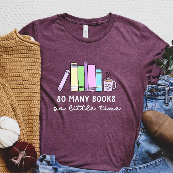 So Many Books - Etsy