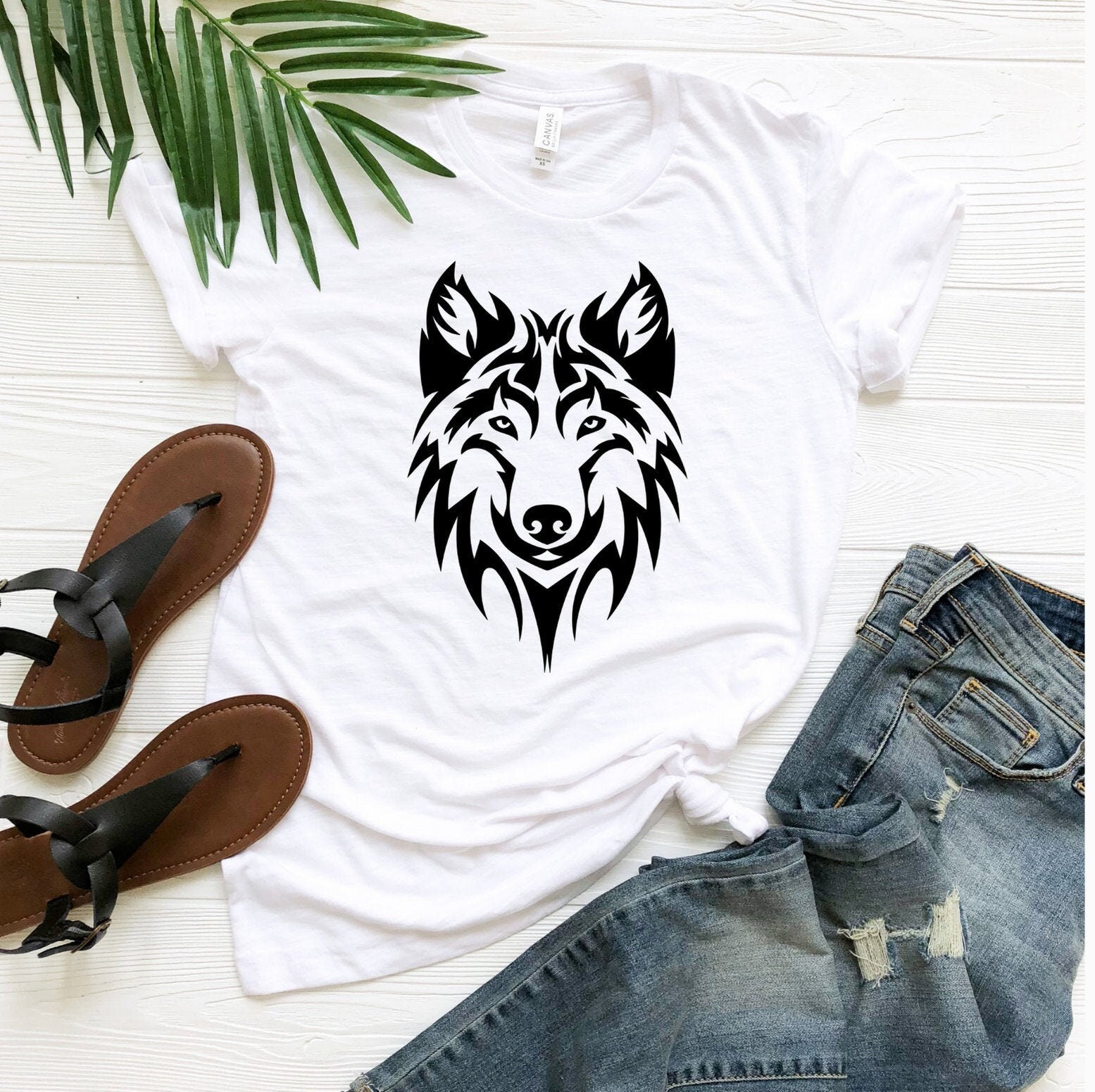 Wolf Face Shirt, Howling Wolf Shirt, Lone Wolf T-shirt, Wolf Spirit ...