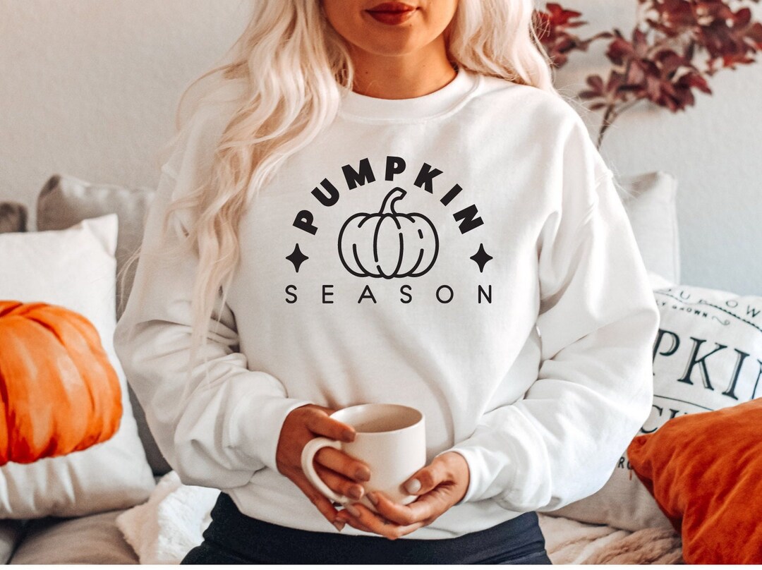 Pumpkin Season Sweatshirt, Thanksgiving Sweatshirt, Pumpkin Sweater ...