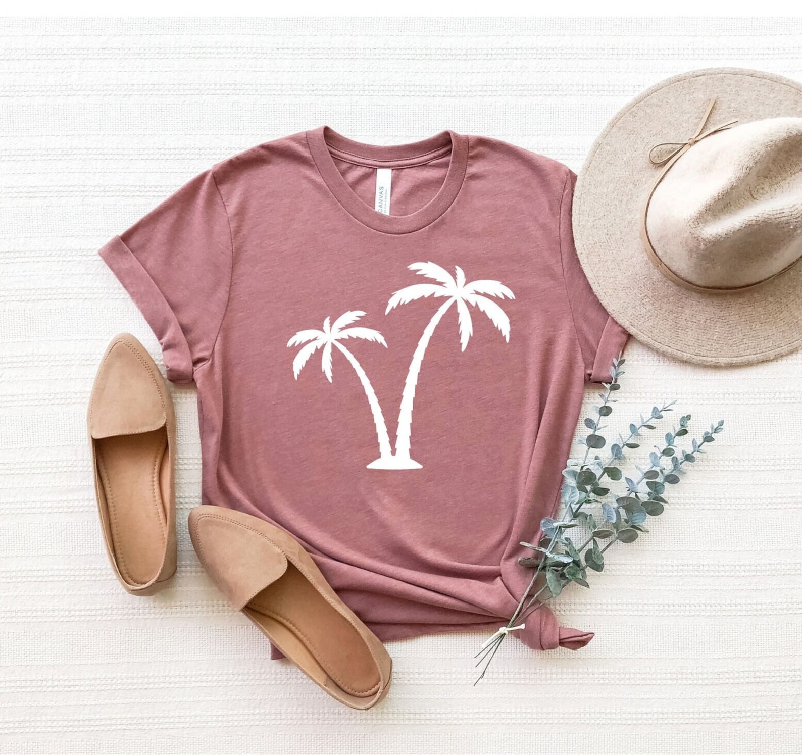 Palm Tree Shirt Palms Shirt Summer Vacation T-shirt Palm - Etsy