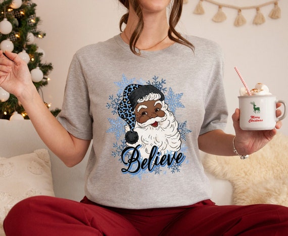 Camisa Negra De Santa