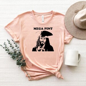 Mega Pint Jack Sparrow Shirt, Johnny Depp Support Shirt, Johnny Depp A ...