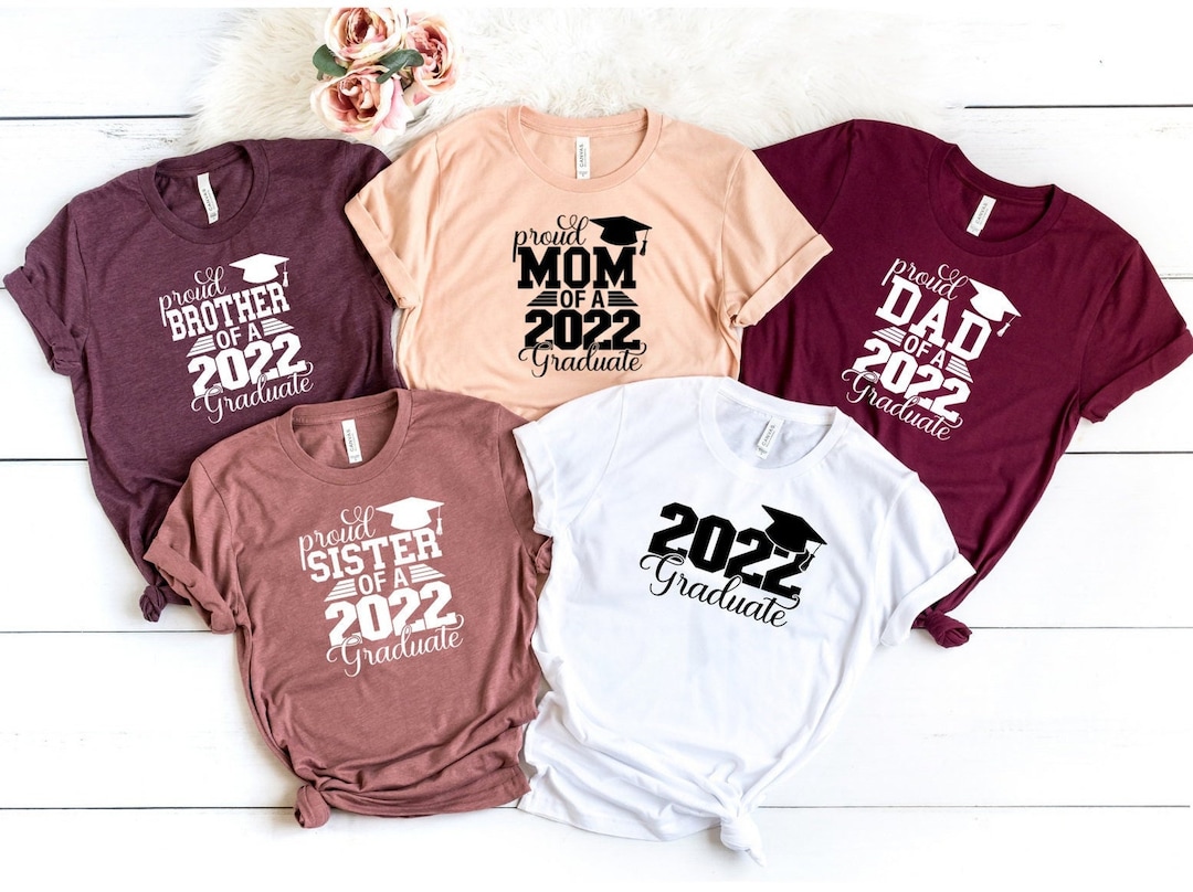 Custom Graduation Family Shirts, Personalization Graduation T-shirt ...