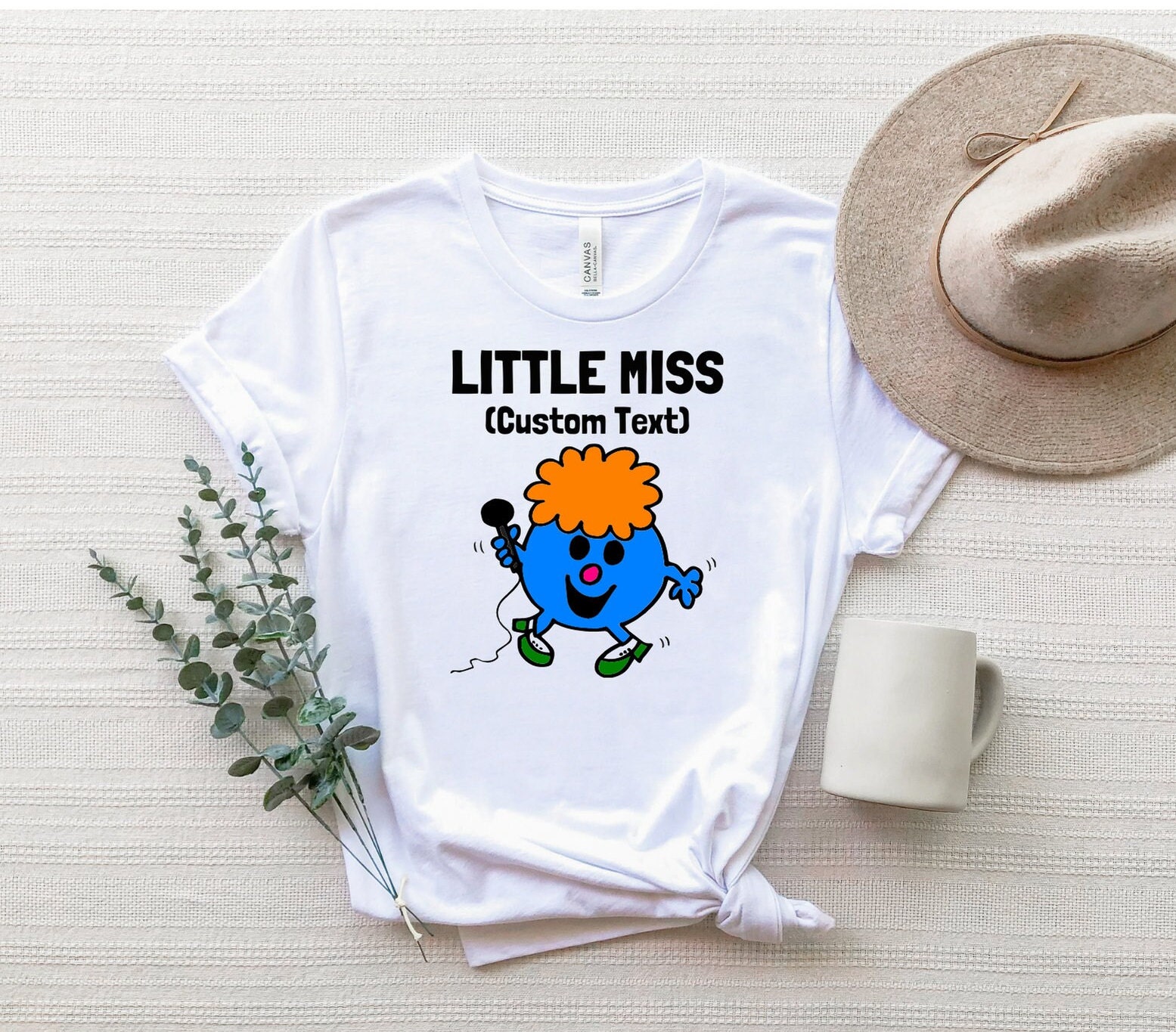 Little Miss Shirt, Personalized Little Miss T-Shirt, Little Miss Custom ...