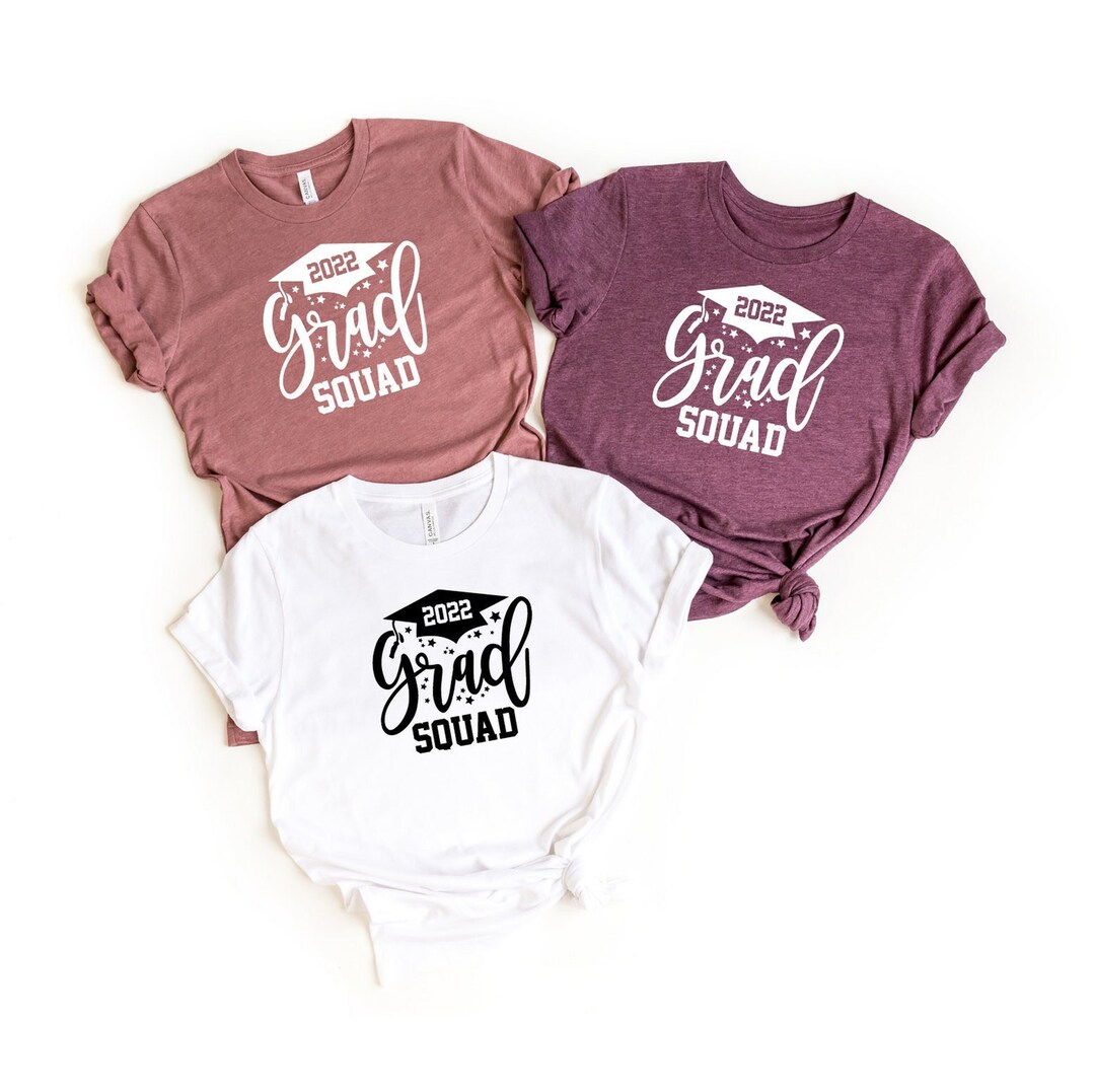 2022 Grad Squad Shirt, Grad Squat T-shirt, Graduation Squad Shirts ...