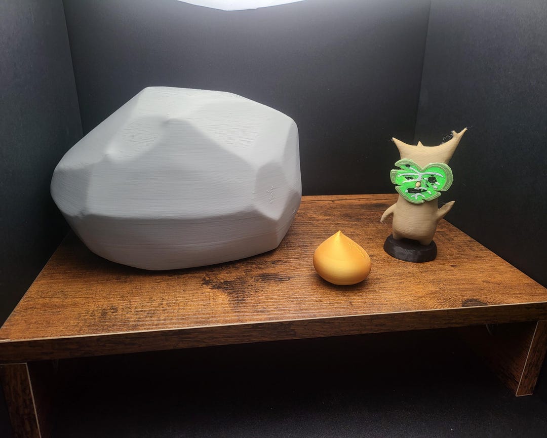 Garden Boulder for Tree Forest Spirit Statues - Video Game Inspired ...