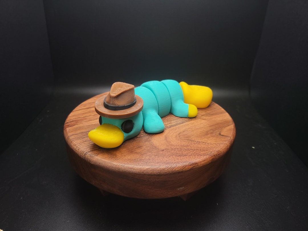 3d-printed Articulated Perry the Platypus Fridge Magnet - Etsy