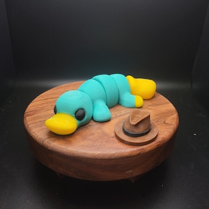 3d-printed Articulated Perry the Platypus Fridge Magnet - Etsy