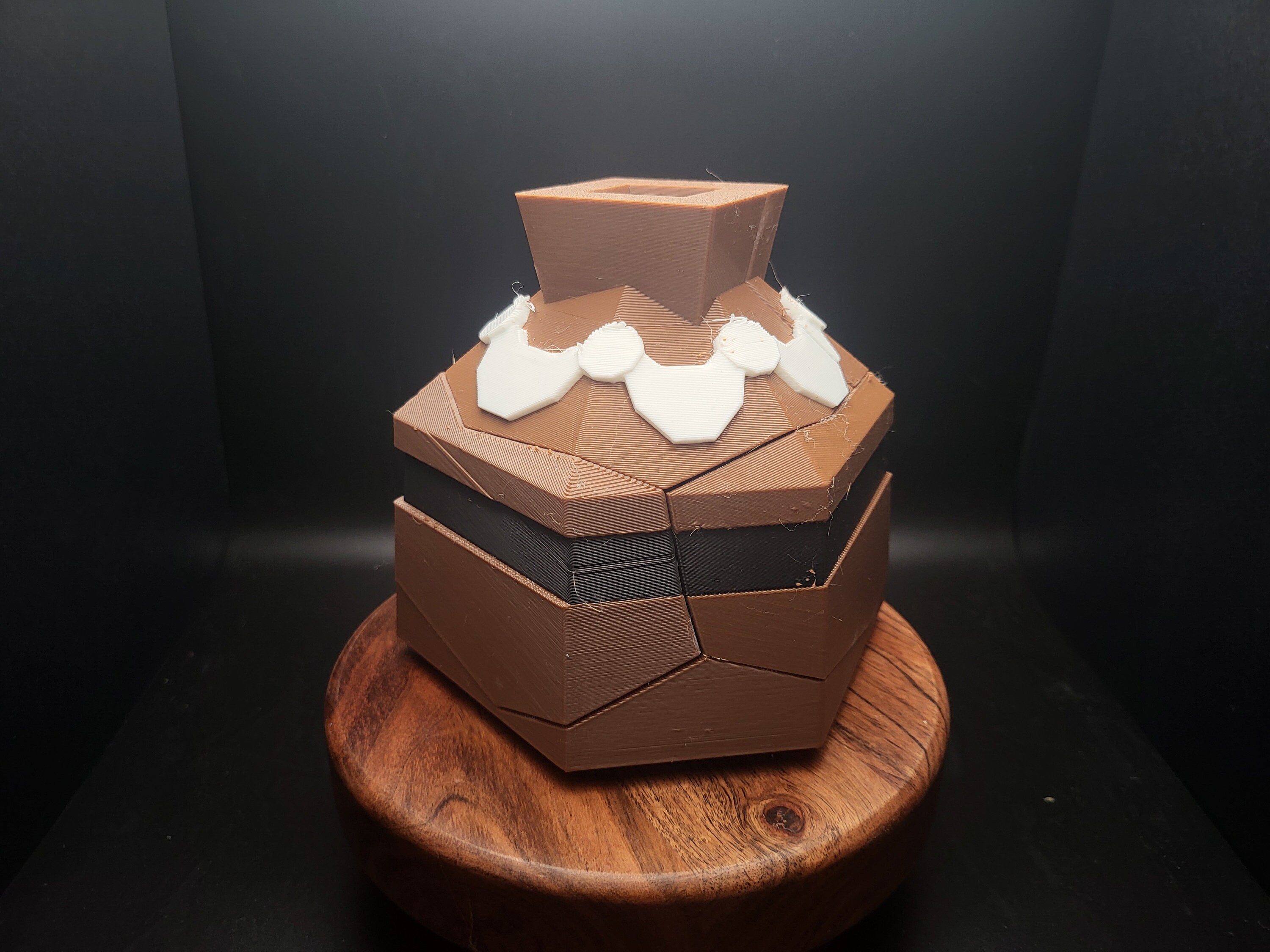Low Poly Time Video Game Magnetic Re-breakable Pot Puzzle With Gems ...