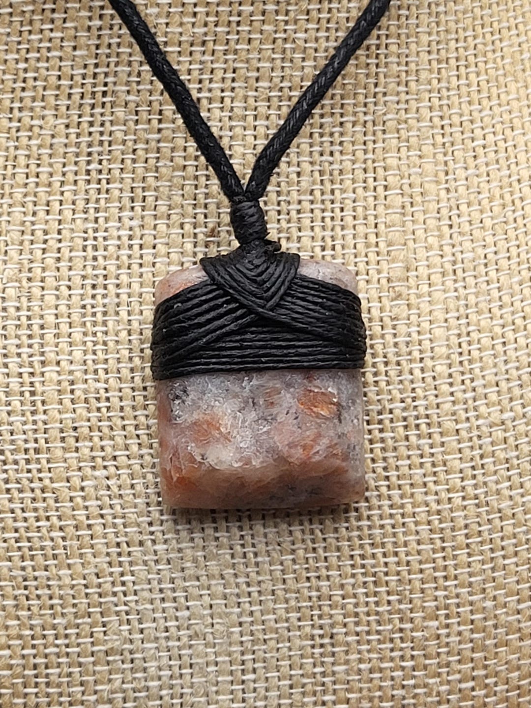 Sunstone Pounamu Toki Adze Necklace - Māori Polynesian Pacific Island ...