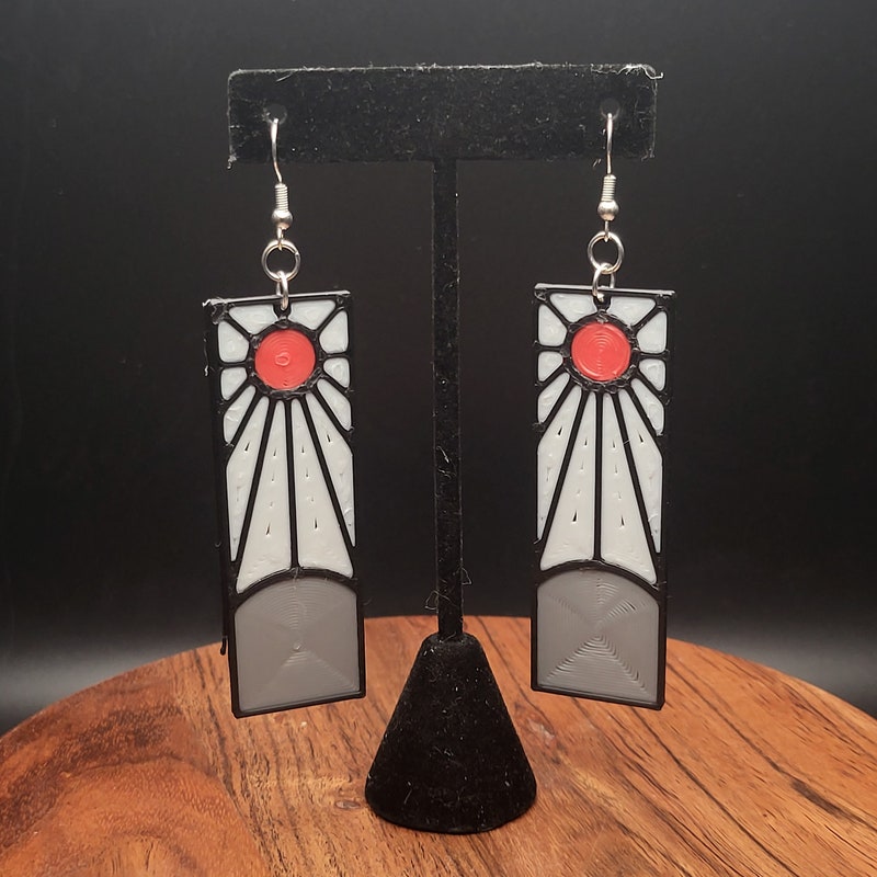 Tanjiro Earrings - Etsy