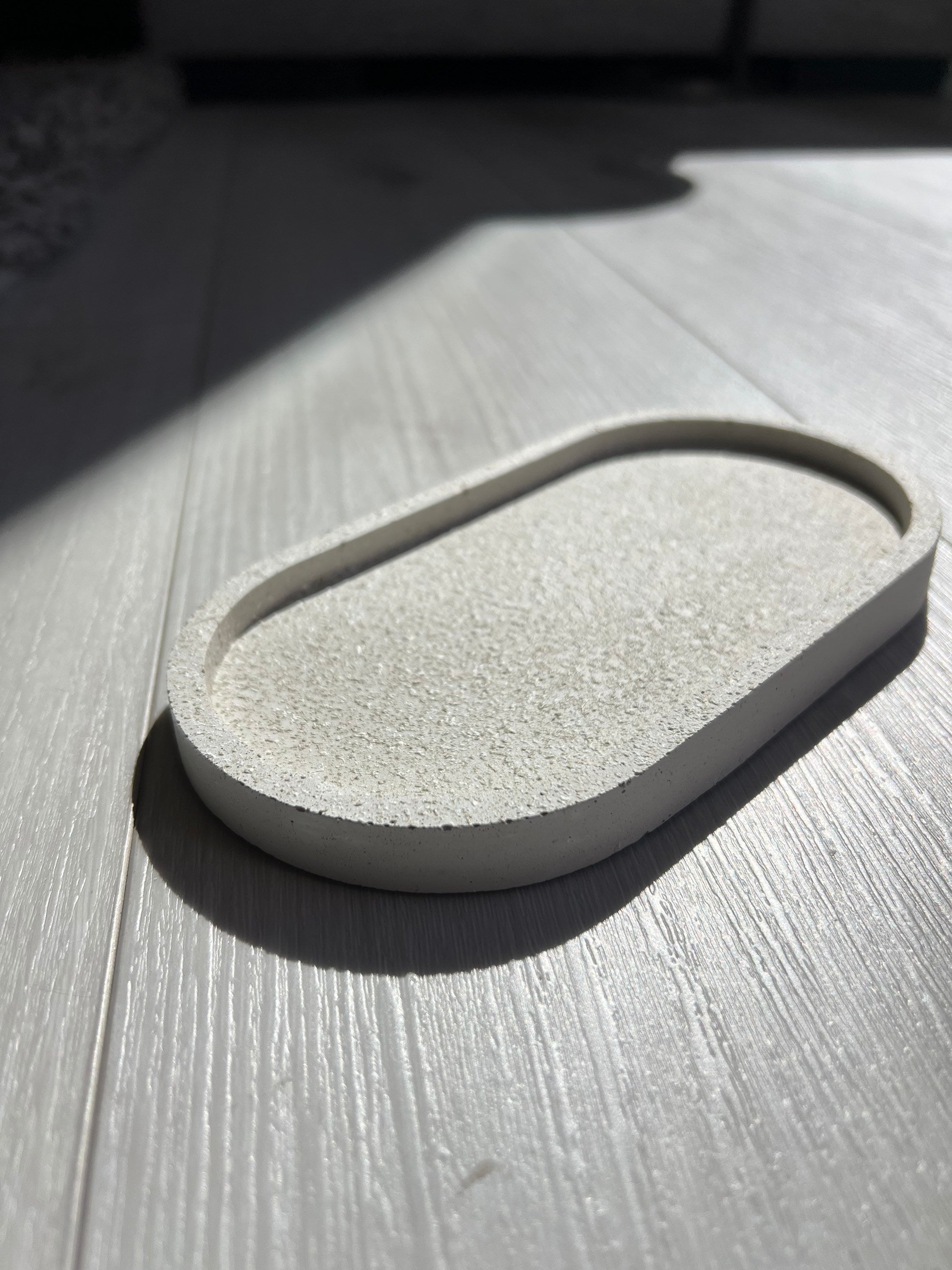 Decorative Textured Cement Tray/ Vanity Tray/ Concrete Tray - Etsy