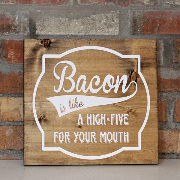 Bacon Sign - Etsy