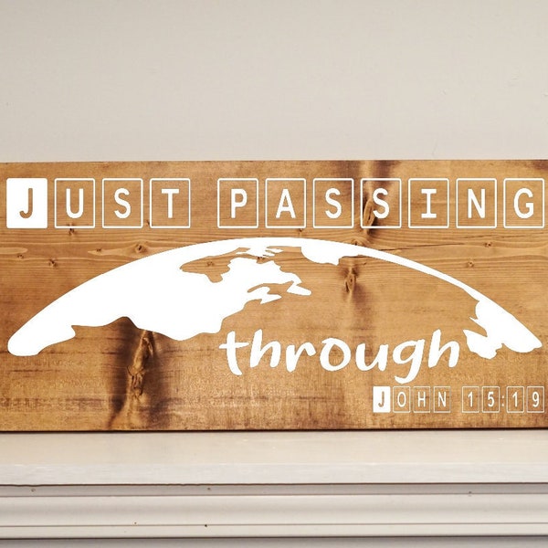 Just Passing Through - Etsy