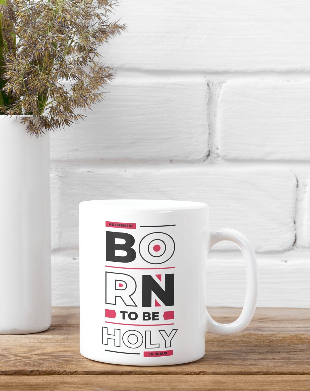 Born to Be Holy Mug in Jesus Coffee Cup Authentic - Etsy