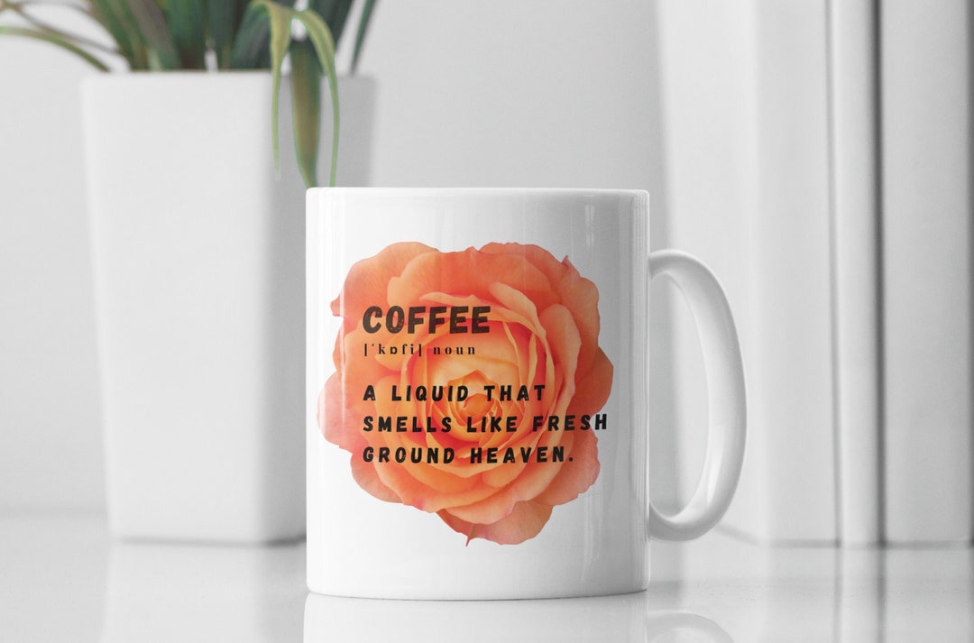 Coffee Noun Mug Coffee Cup for Her Coffee Mug for Women A Liquid That ...