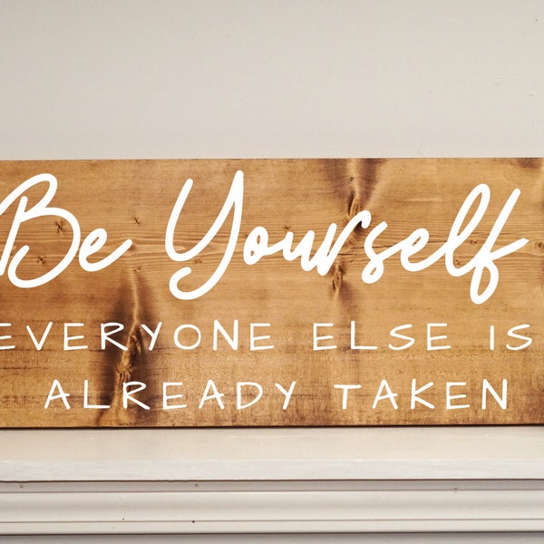 Be Yourself Everyone - Etsy