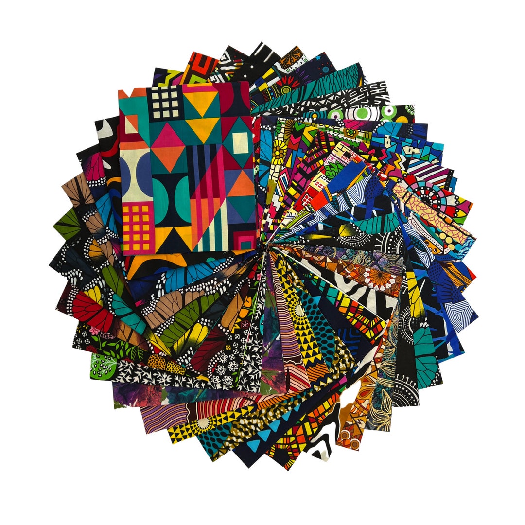 Ankara Crafting Material Patchwork Fat Quarter Sewing Material African ...
