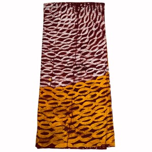 Adire Soft 100% Cotton Brocade Hand Dyed Design Handwork Batik African ...