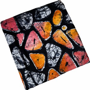 Adire Soft 100% Cotton Brocade Hand Dyed Pebble Design Handwork Batik ...