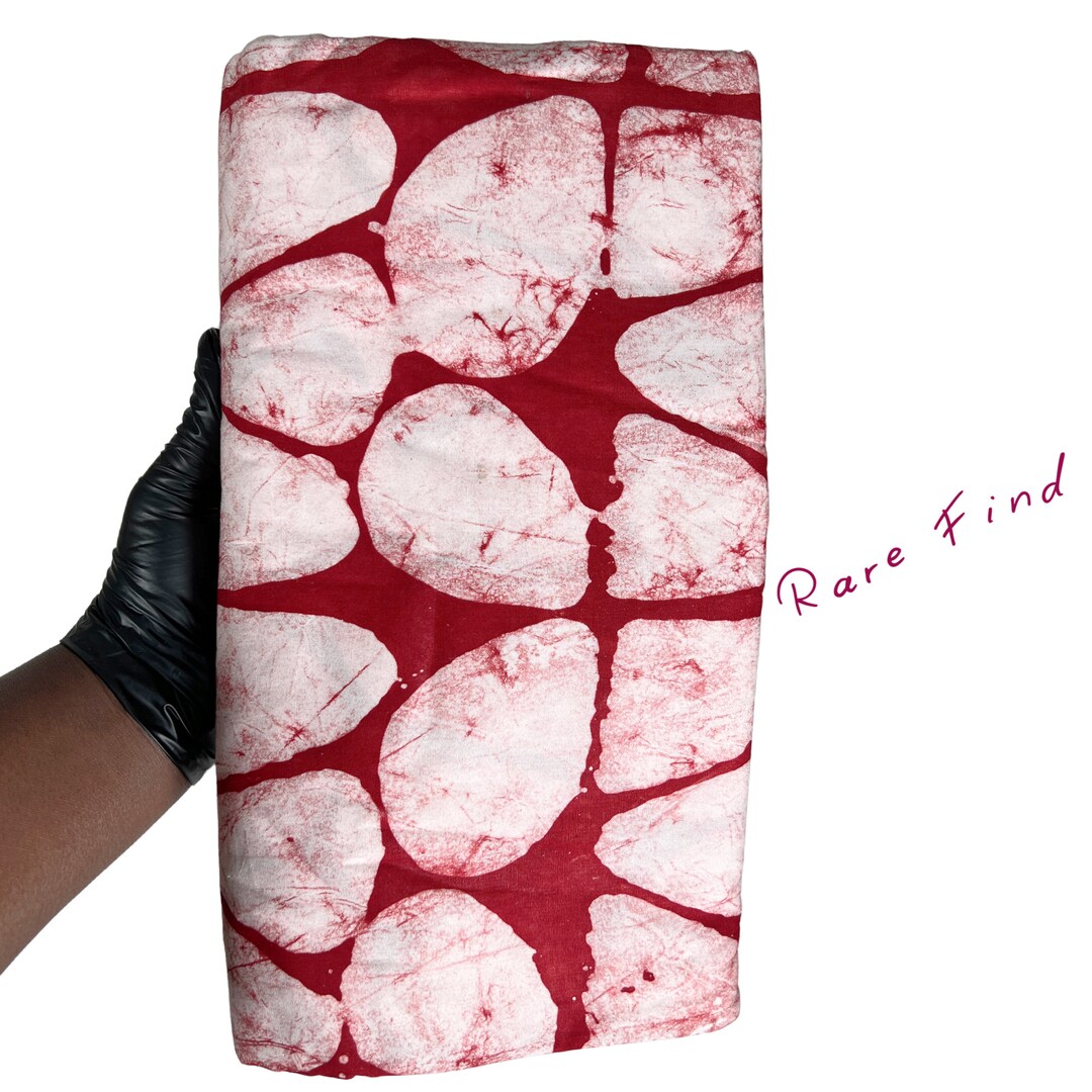 African Adire Batik Hand Design and Dyed 100% Cotton 4.7 Yards ...